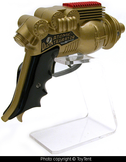 Special Gold finish custom detailed Hubley Atomic Disintegrator