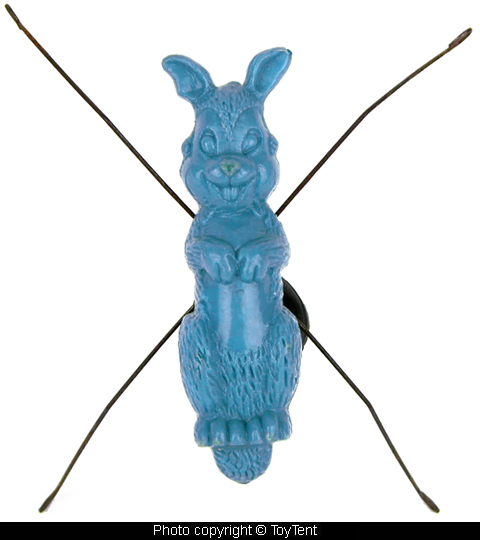 Jumping Rabbit suction cup spring let novelty toy