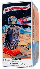 TrueReplica Box for Happy Harry the Hysterical Robot - Straco